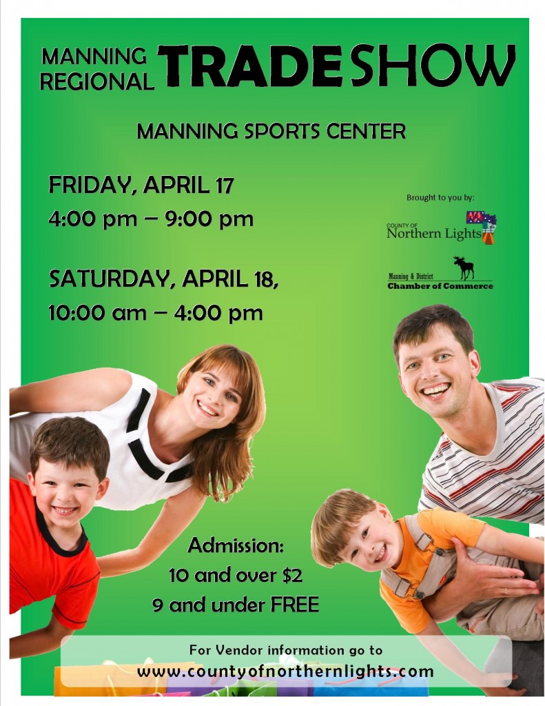 Manning Trade Show Poster | La Crete & Area Chamber of Commerce