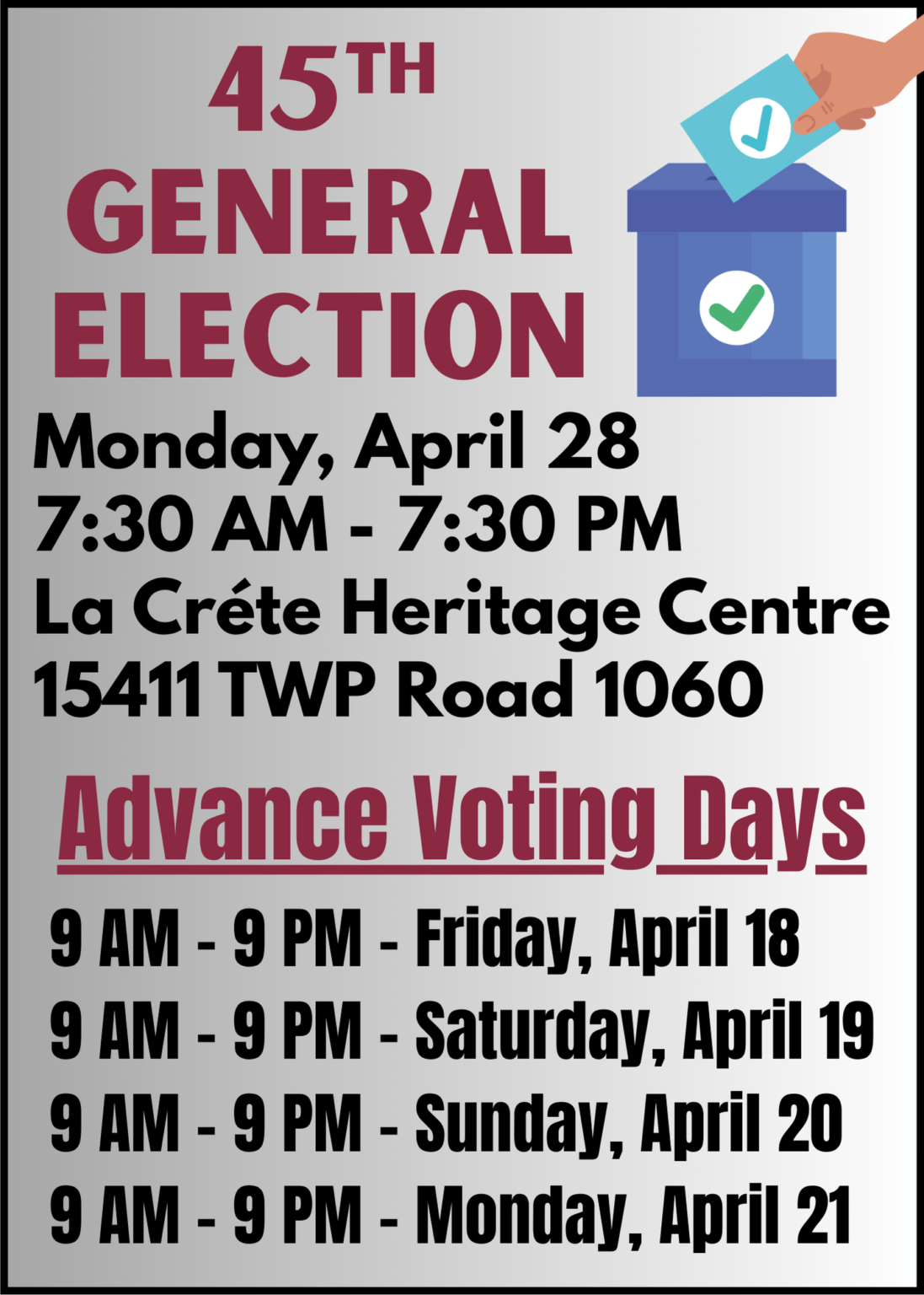 La Crete & Area Chamber of Commerce