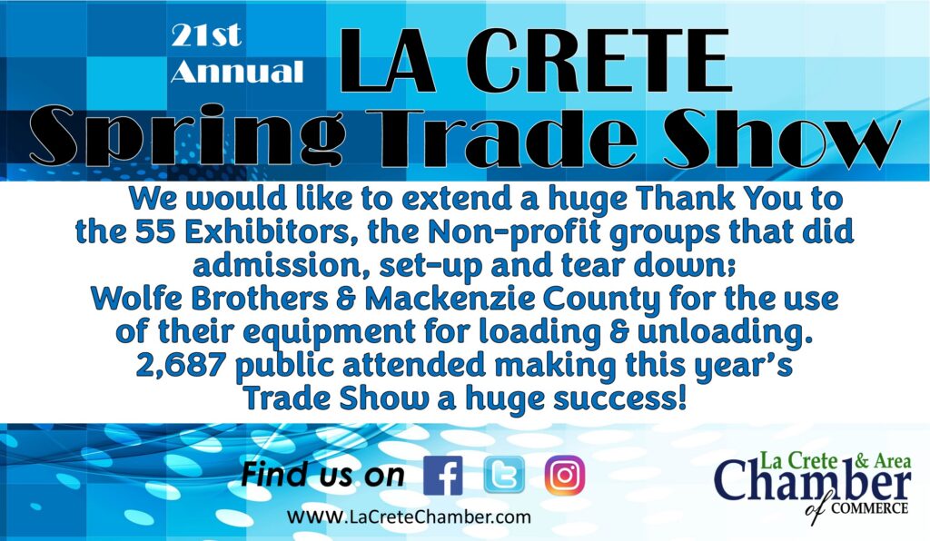 Trade Show | La Crete & Area Chamber of Commerce