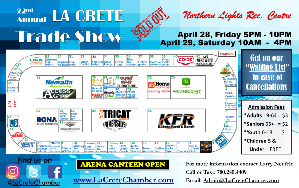 Trade Show | La Crete & Area Chamber of Commerce