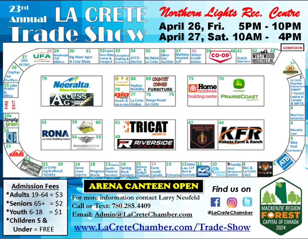 Trade Show | La Crete & Area Chamber of Commerce